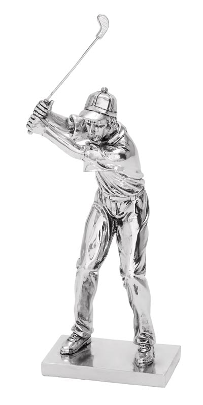 Golfer Figurine Swinging Club - Globe Imports