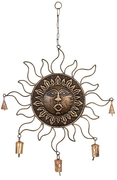 Sun Face Chime - Globe Imports