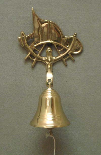 Brass Fireman Bell - Globe Imports