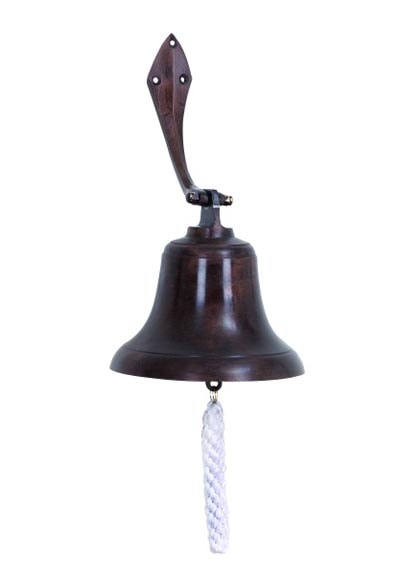 Bronze Colored Wall Bell - Globe Imports