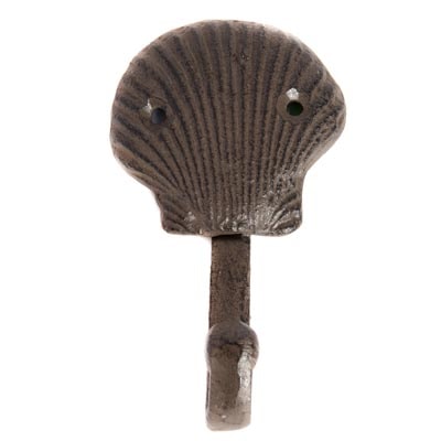Metal Shell Hook - Globe Imports