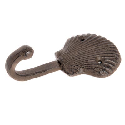 Metal Shell Hook - Globe Imports