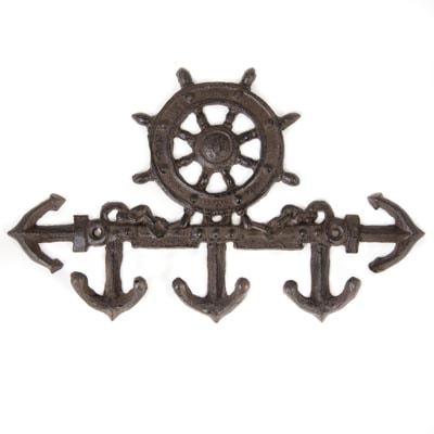 Nautical Key Hook - Globe Imports