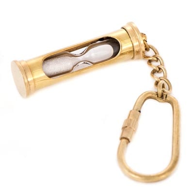 Sand Timer Key Ring - Globe Imports