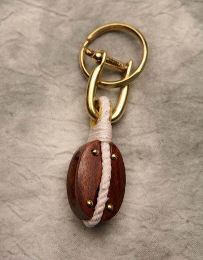 Pulley Key Ring - Globe Imports