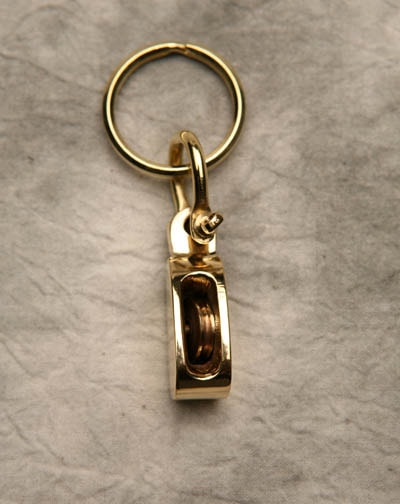 Pulley Key Ring - Globe Imports