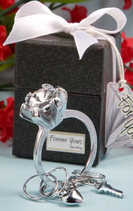 Engagement Ring Key Ring - Globe Imports