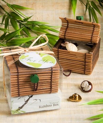 Bamboo Trinket Box - Globe Imports