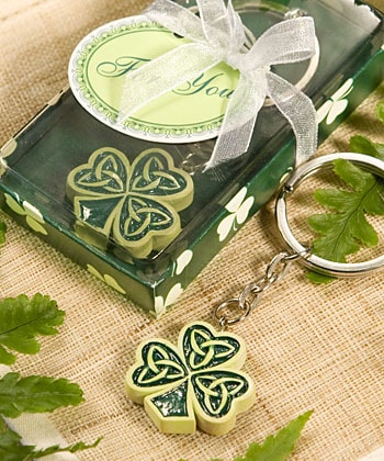 Irish Shamrock Key Chain - Globe Imports