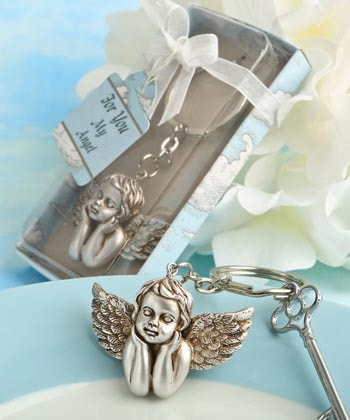 Cherub Key Ring in Gift Box - Globe Imports