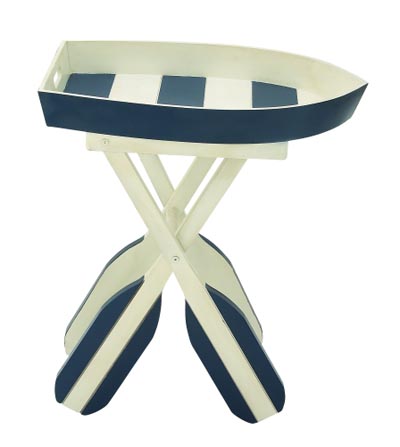 Boat and Oars Table - Globe Imports