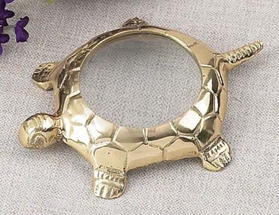 Brass Turtle Magnifier - Globe Imports