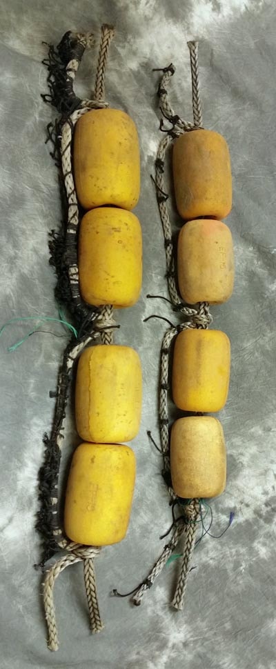 Assorted Fishing Net Floats with Rope - Globe Imports