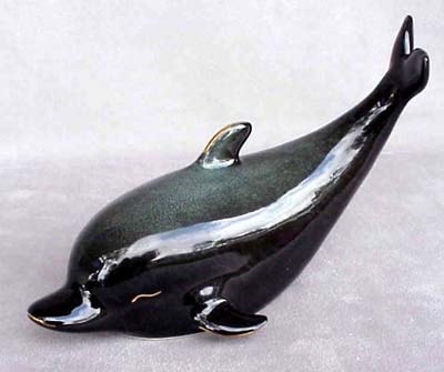 Ceramic Dolphin with Gift Box - Globe Imports