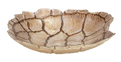 Glass Turtle Shell Bowl - Globe Imports