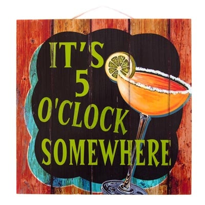 Assorted Bar Drinking Sign - Globe Imports
