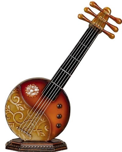 Decorative Banjo on Stand - Globe Imports