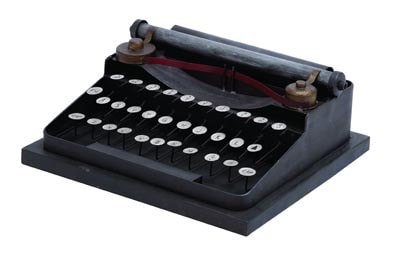 Decorative Reproduction Typewriter - Globe Imports