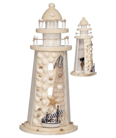 Lighthouse Shaped Key Box - Globe Imports