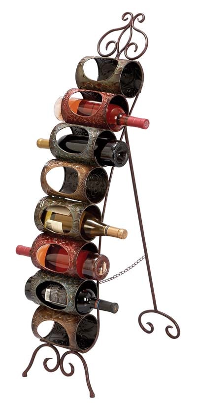 Metal Wine Rack Easel - Globe Imports