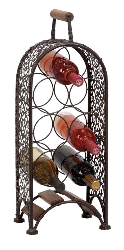 7-Bottle Wine Rack - Globe Imports