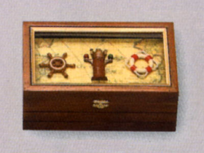 Nautical Shadowbox Box - Globe Imports