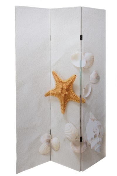 Shells and Sand Room Divider - Globe Imports