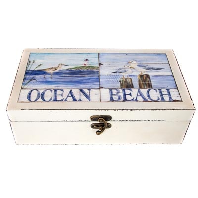 Set of Two Nautical Boxes - Globe Imports