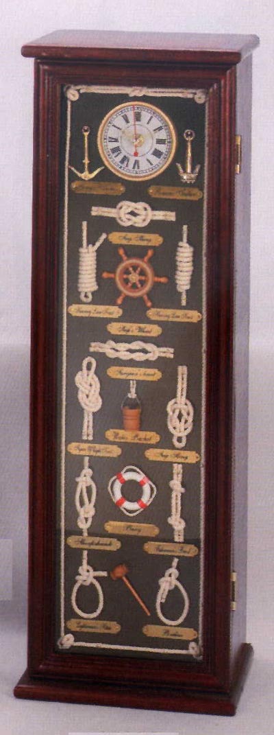 Wooden Nautical Shadowbox CD Cabinet - Globe Imports