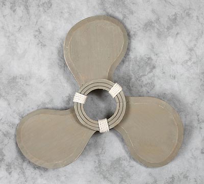 Decorative Propeller with Rope - Globe Imports
