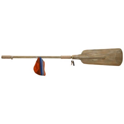 Wooden Oar with Hooks - Globe Imports