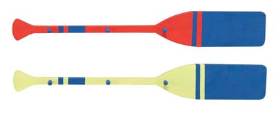 Set of 2 Oars with Hooks - Globe Imports