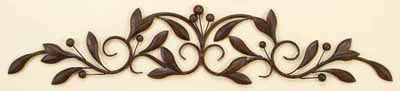 Metal Vine Wall Decor - Globe Imports