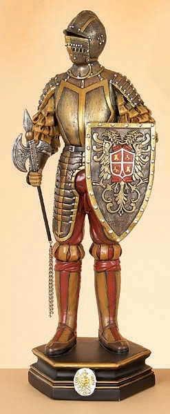 Polyresin Knight - Globe Imports