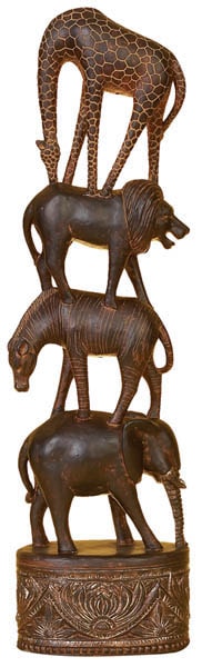 Animal Stack Figurine - Globe Imports