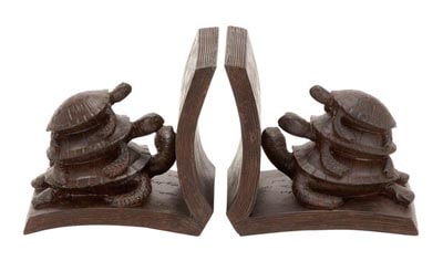 Book Turtles Bookends - Globe Imports
