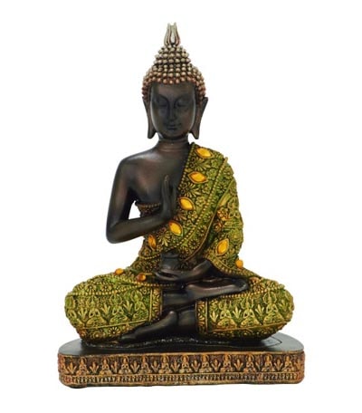 Protection Pose Buddha Figurine - Globe Imports