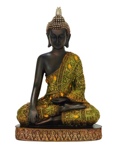 Enlightenment Pose Buddha Figurine - Globe Imports