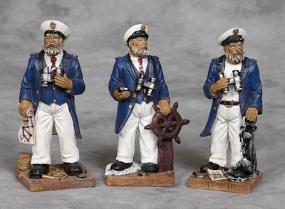 Assorted Captain Figurine - Globe Imports