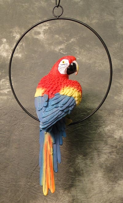 Parrot on Ring - Globe Imports