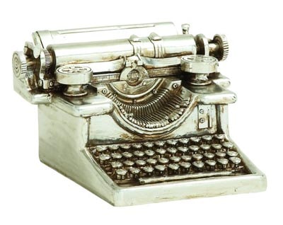 Decorative Antique Typewriter - Globe Imports