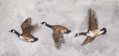 Wall Geese Set of 3 - Globe Imports
