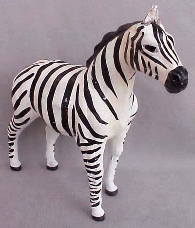 Leather Zebra - Globe Imports