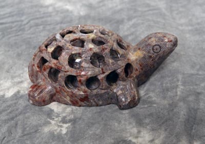 Undercut Stone Turtle - Globe Imports