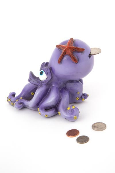 Purple Octopus Bank - Globe Imports
