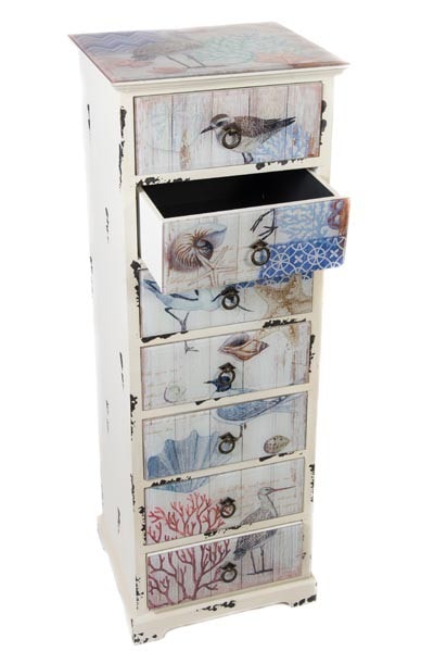 Shore Birds Cabinet - Globe Imports