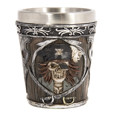 Pirate Shot Glass - Globe Imports