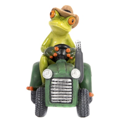 Farmer Frog on Tractor - Globe Imports