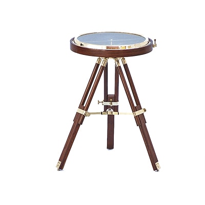 Large Compass on Tripod - Globe Imports