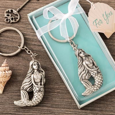 Mermaid Key Ring in Gift Box - Globe Imports